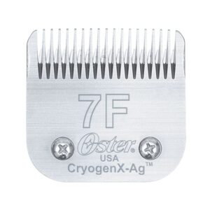 oster cryogen-x pet clipper blade, 7f, white