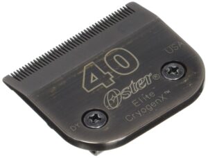 oster elite cryogenx professional pet clipper blade, size 40 (0-34264-41670-3)