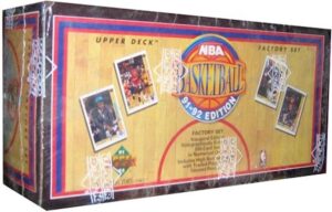 1991-92 upper deck basketball factory sealed 500 card set premier edition!