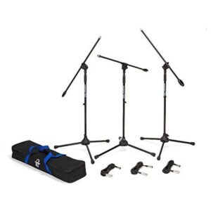 samson bl3vp boom stand and cable (3-pack)