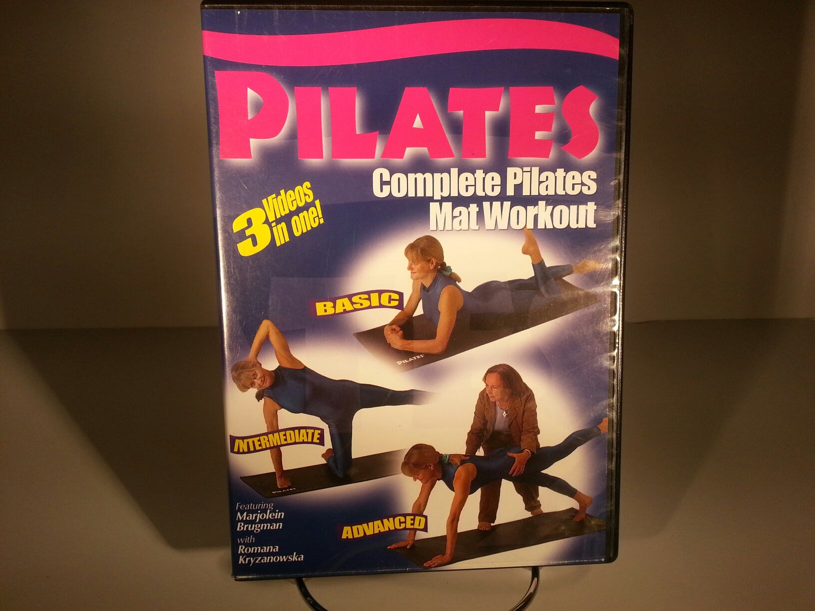 Stamina Authentic Pilates Complete Pilates Mat Workout DVD