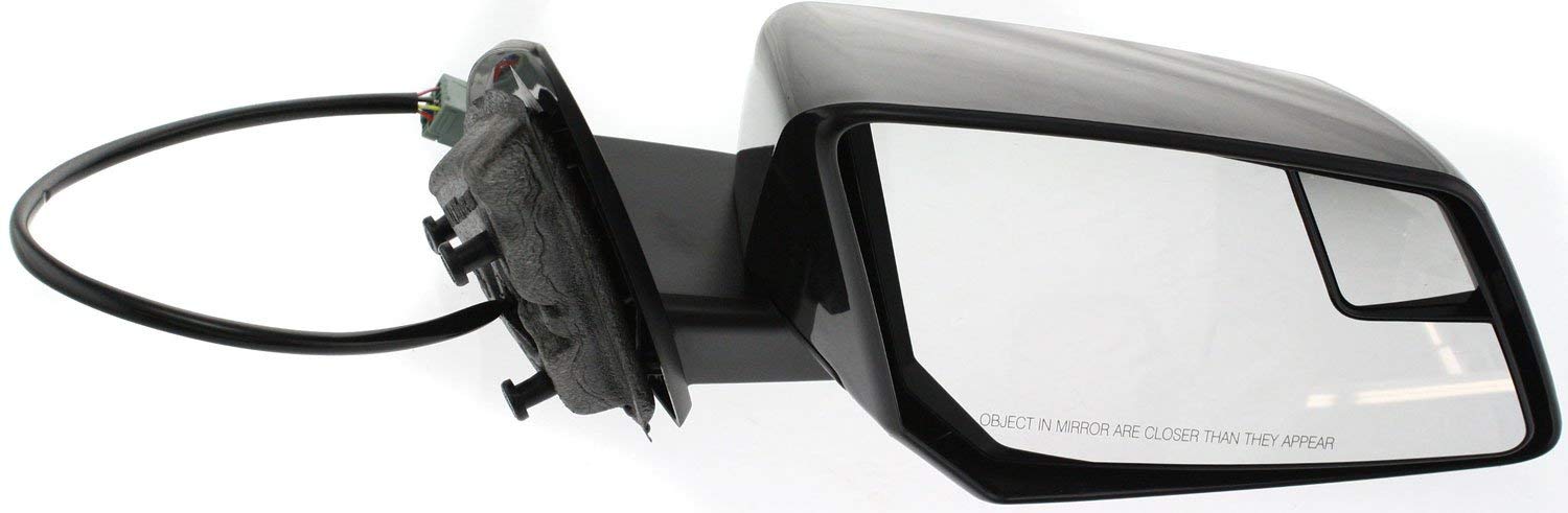 Kool Vue Right Power Heated Door Mirror Compatible With Chevrolet Traverse 2009-2017 Manual Fold With Signal Light Paintable