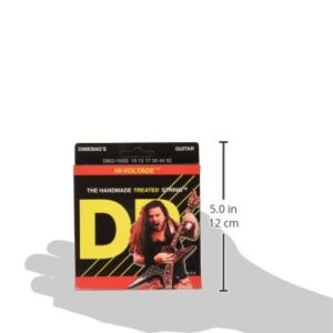 DR Strings Electric Guitar Strings, Dimebag Darrell Signature, Treated Nickel-Plated, 10-52