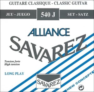 savarez 540j ht alliance trebles classic basses accordion accessory