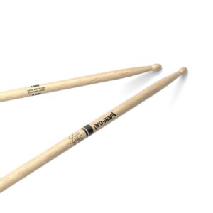 promark drum sticks - neil peart 747 shira kashi oak drumsticks, wood tip, one pair