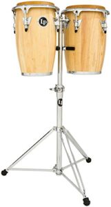 latin percussion lp-jrx-aw conga drum natural / chrome