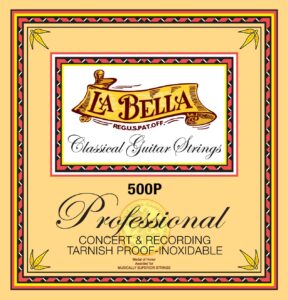 la bella 500p professional concert & recording classical guitar strings