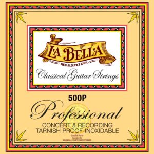 La Bella 500P Professional Concert & Recording Classical Guitar Strings