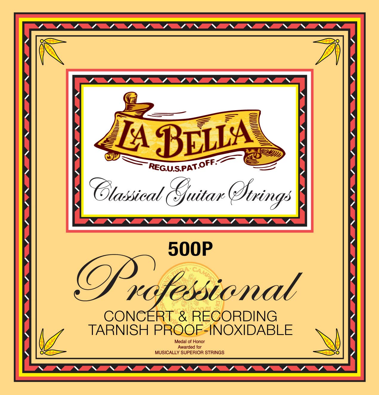 La Bella 500P Professional Concert & Recording Classical Guitar Strings