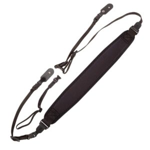 neotech mandolin/ukulele strap - adjustable padded neoprene strap, black