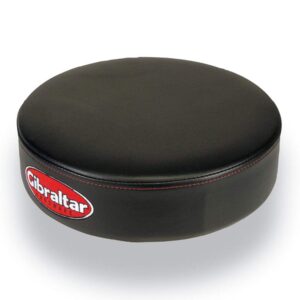 gibraltar s9608r vinyl round seat, black