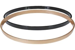 gibraltar sc-20m 20 inch maple bass drum hoop natural