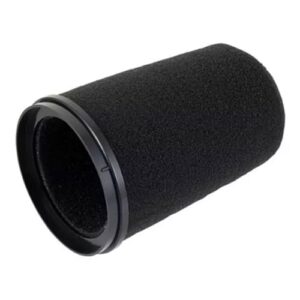 Shure RK345 Black Foam Replacement Windscreen for SM7A and SM7B Microphones - Reduces Unwanted Breath and Wind Noise, Combatting Plosives and Clicks