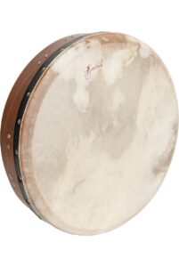 bodhran, 16"x3.5", tune, rosewood, t-bar