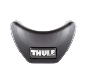 thule tc2 wheel tray end cap 2 pack , black