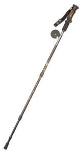 hammers hp9 anti-shock hiking pole with compass & thermometer