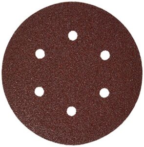 bosch sr6r040 5-piece 40 grit 6 in. 6 hole hook-and-loop sanding discs