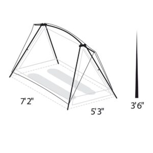 Eureka! Timberline 2 - Tent (sleeps 2), Green