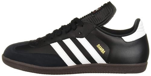 adidas Men's Samba Classic Soccer Shoe, Core Black/Cloud White/Core Black, 6.5 M US