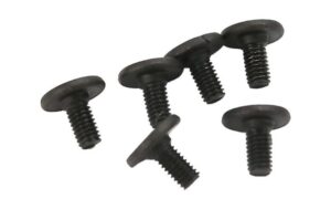 traxxas 3932 flat head machine hex drive screws, 3 x 6mm (6)