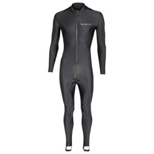 neosport unisex full body sport skin suit - black - 3x-large