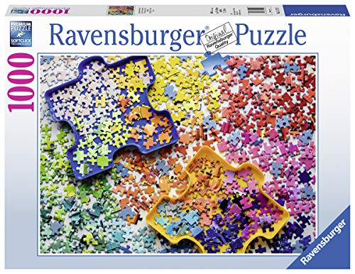 Ravensburger The Puzzler's Palette 15274 1000 Piece Puzzle for Adults, Every Piece is Unique, Softclick Technology Means Pieces Fit Together Perfectly