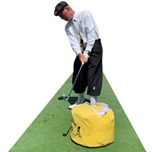 Impact Bag Golf Swing Trainer - Dr. Gary Wiren’s Golf Training Aid and Practice Tool - Waterproof and Durable - The Best Golf Training Aid to Perfect Your Swing Impact