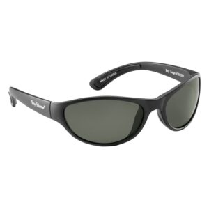 flying fisherman 7865bs sunglass, matte black frames/smoke lenses, one size