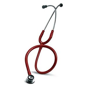 3M Littmann Classic II Infant Stethoscopes, 2114R, Stainless Steel Chestpiece, 28" Red Tube