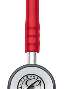 3M Littmann Classic II Infant Stethoscopes, 2114R, Stainless Steel Chestpiece, 28" Red Tube