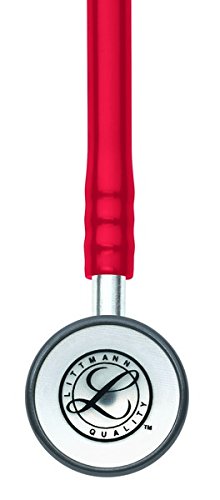 3M Littmann Classic II Infant Stethoscopes, 2114R, Stainless Steel Chestpiece, 28" Red Tube