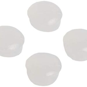 Speedo Unisex Swim Training Silicone Ear Plugs , White, 2 Pair (Pack of 1)