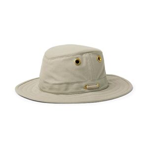 tilley t5 unisex cotton duck hat (khaki, 7 1/4)