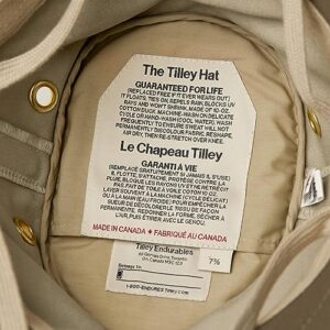 Tilley T5 Unisex Cotton Duck Hat (Khaki, 7 1/4)