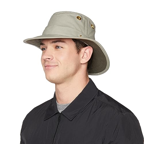 Tilley T5 Unisex Cotton Duck Hat (Khaki, 7 1/4)