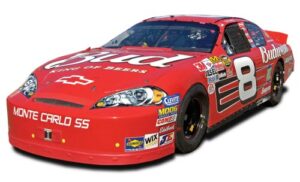 revell nascar #8 budweiser chevy monte carlo 2006