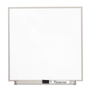 quartet matrix magnetic modular whiteboard / dry erase board , 48" x 31", silver aluminum frame (m4831)