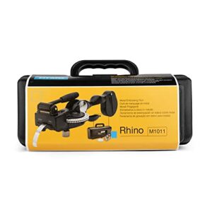 dymo rhino labeler, 1011 metal tape embossing system kit