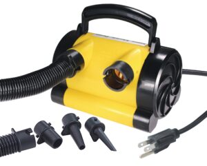 airhead ahp-120 kwik tek air pump canister (120-volt), yellow/black