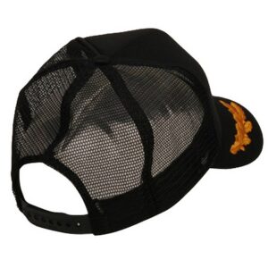 OTTO Oak Leaves Foam Mesh Cap-Black Gold