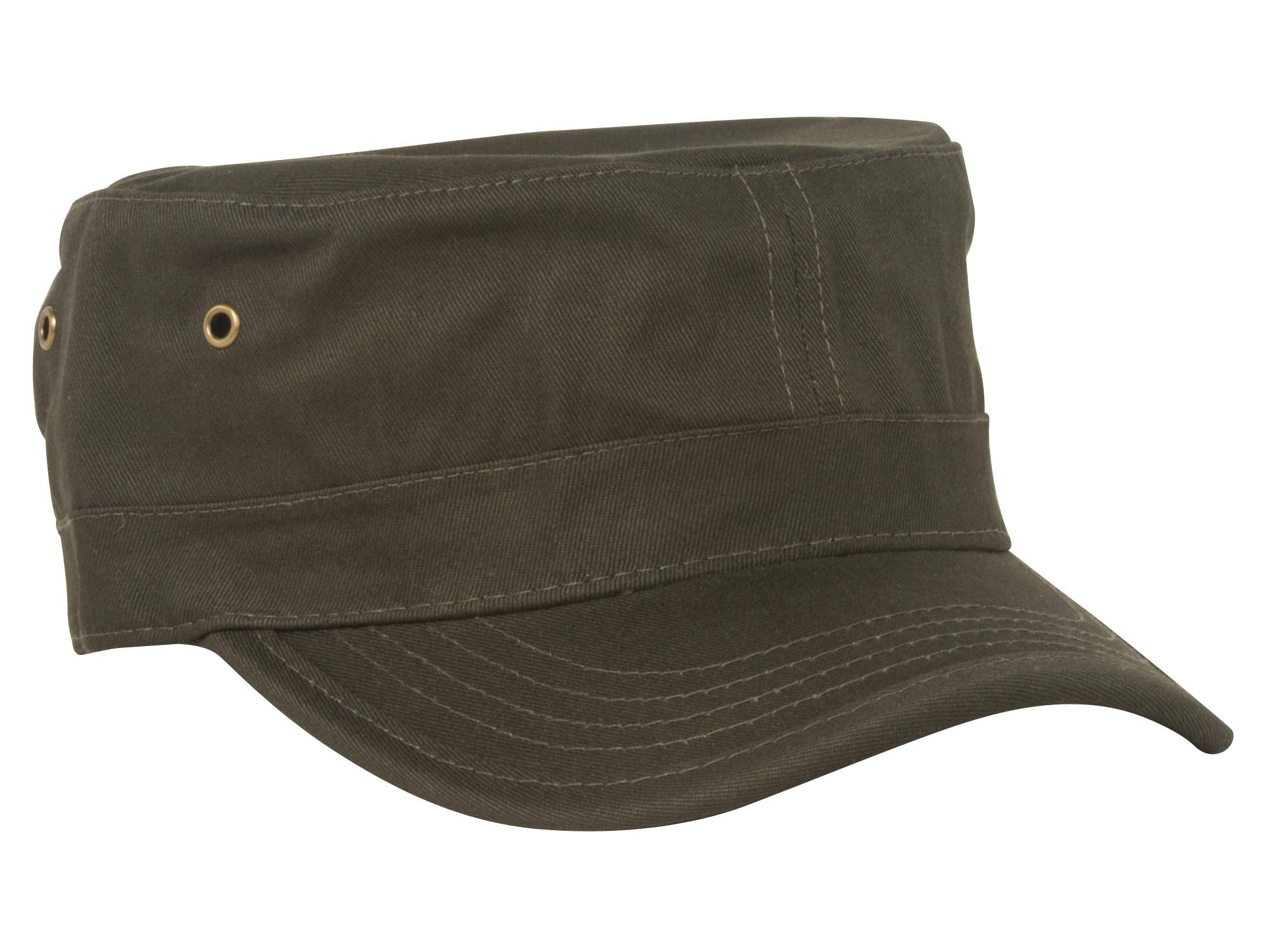 Enzyme Regular Solid Army Caps-Olive W35S45D (One Size)