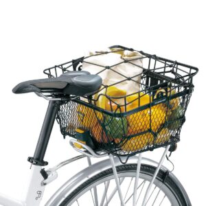 Topeak MTX Rear Bicycle Basket, 40.5 x 33.5 x 24.1 cm / 15.9” x 13.2” x 9.5”