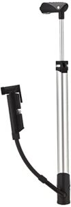 topeak road morph g bike pump with gauge, black, silver, large x w x h ﻿35 x 5.7 x 2.8 cm/ 13.8” x 2.2” x 1.1”, trp-3g