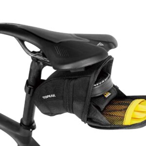 Topeak Aero Wedge Pack, w/ Fixer F25, Medium , Black