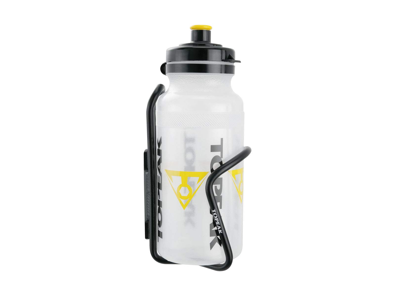 Topeak Shuttle Cage AL Bicycle Waterbottle Cage (Black), L x W x H ﻿8.4 x 7.9 x 14.7 cm / 3.3” x 3.1” x 5.8”