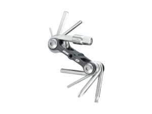 topeak the mini 9-function bicycle tool - tt2409 , black/silver, l x w x h ﻿﻿﻿﻿6.6 x 3.1 x 2cm / 2.6” x 1.2” x 0.8”