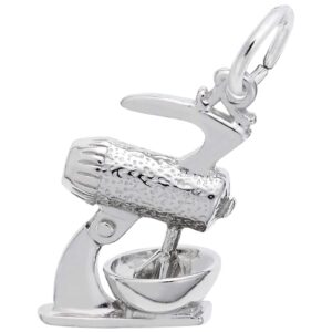 rembrandt charms mixer charm, sterling silver