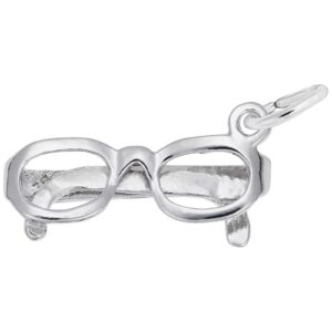 rembrandt charms eyeglasses charm, sterling silver