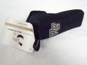 team effort wake forest demon deacons shaft gripper blade putter cover