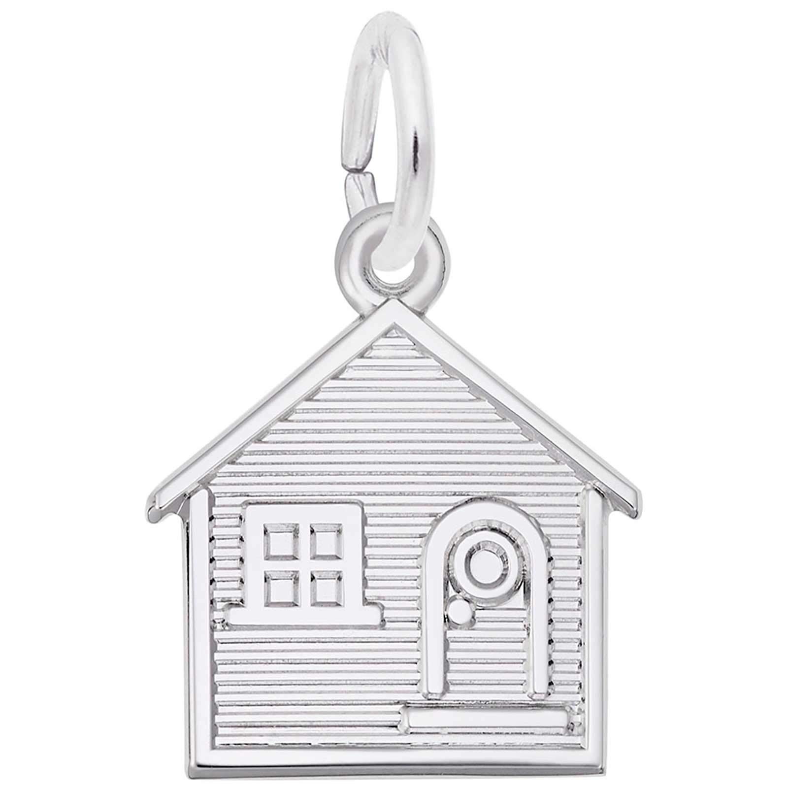 Rembrandt Charms House Charm, Sterling Silver